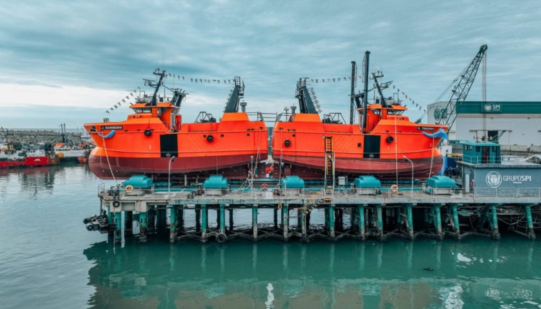 SPI Astilleros celebra el bautismo de mar de dos buques pesqueros para el Grupo Conarpesa - Data ...